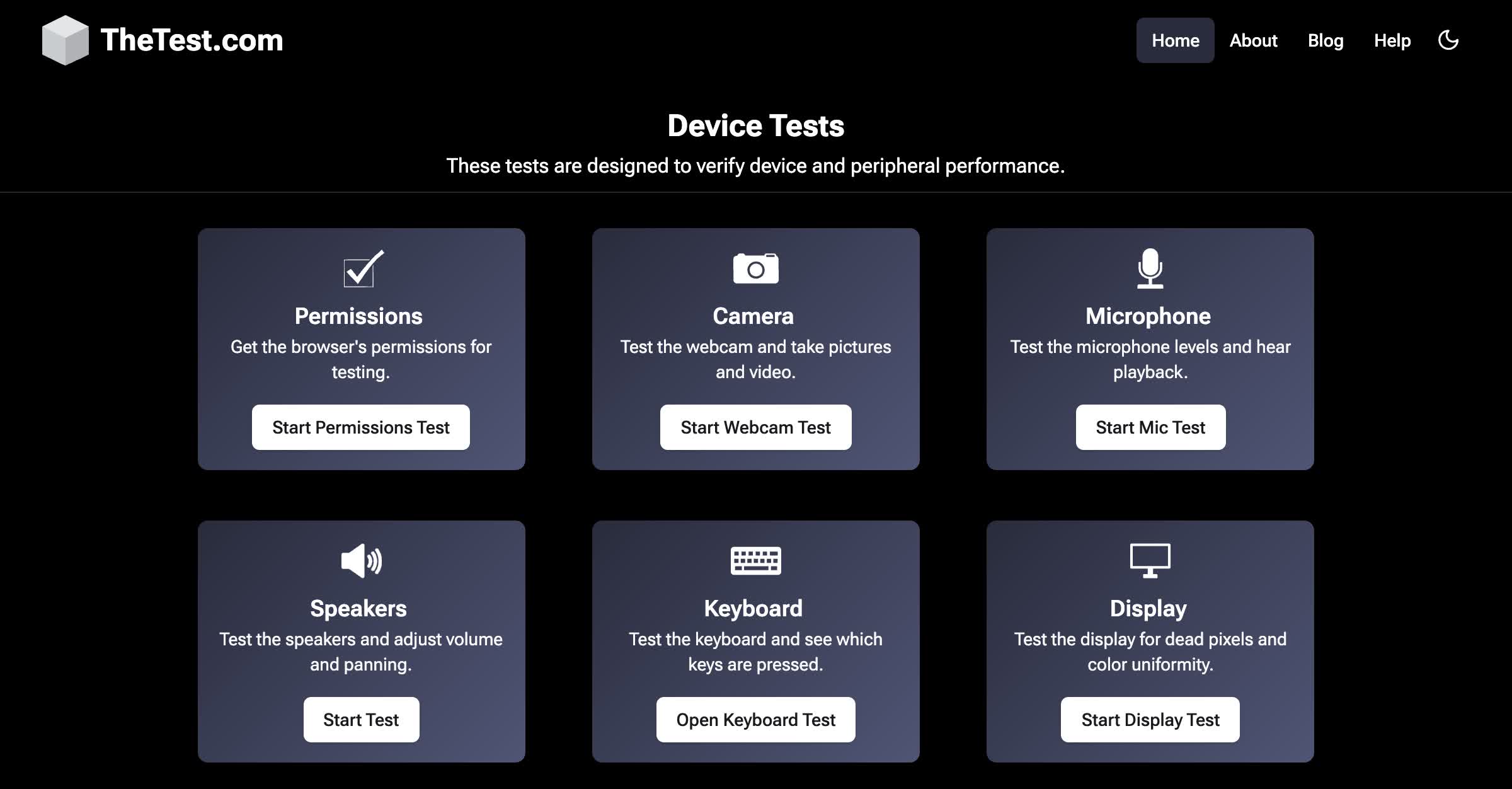 Device Testing Suite - TheTest
